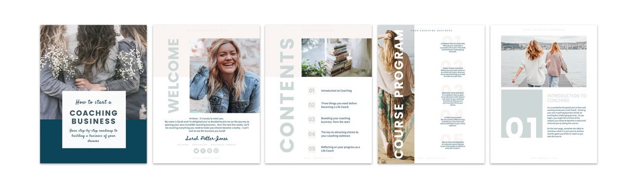 How to make a course workbook using Canva | Miri Campbell