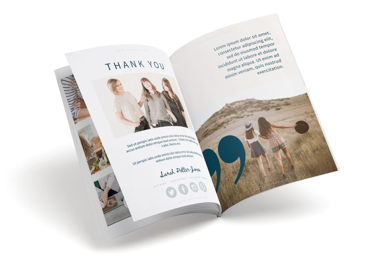 How to make a course workbook using Canva | Miri Campbell