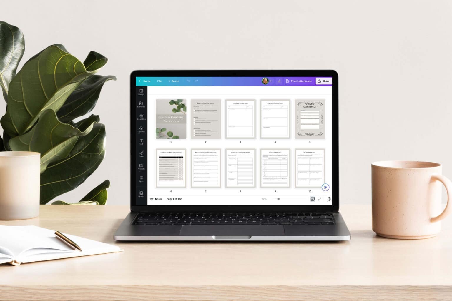 The Canva Template Vault | Miri Campbell